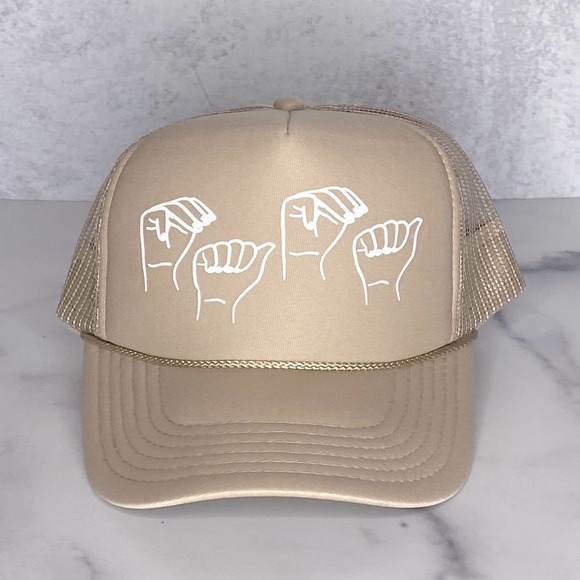 custom | Accessories | Nwt Mama Asl Sign Language Adult Otto Adjustable ...